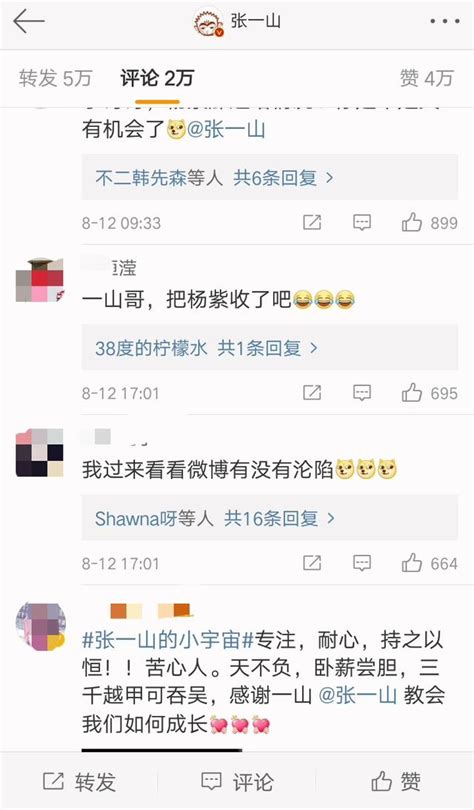 楊紫秦俊傑分手，張一山微博淪陷 網友：夏冰雹，收了她吧！ 每日頭條