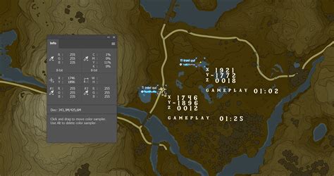 Found Totk Coordinates On Botw Map R Tearsofthekingdom