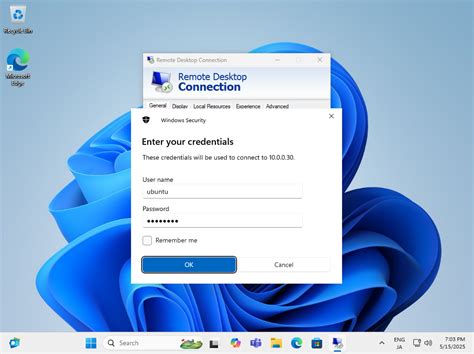 Ubuntu LTS GNOME Remote Desktop Server World