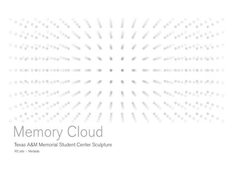 Memory Cloud Is An Ethereal Animated Led Installation At Texas Aandm