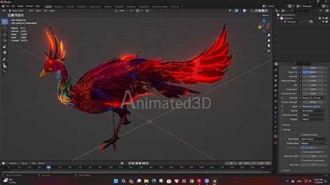Phoenix A1 Animated 3d Model By Animated3d
