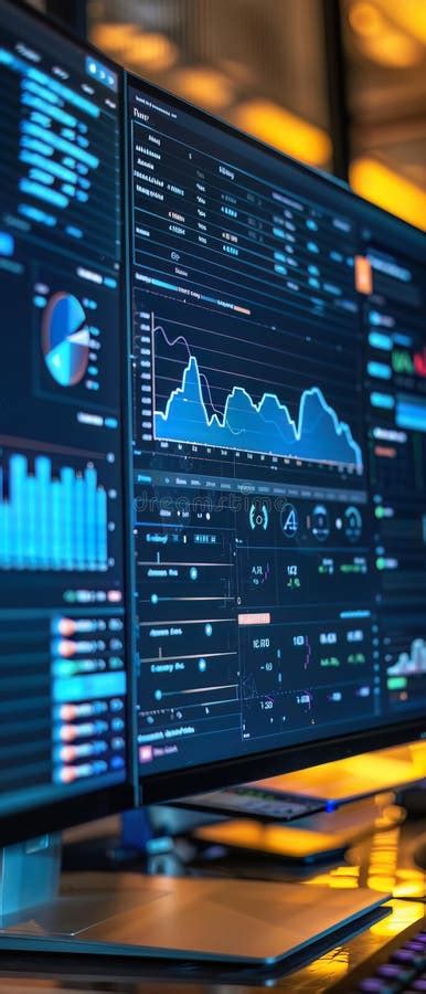 A Cloud Service Providers Dashboard On A Computer Screen Showing