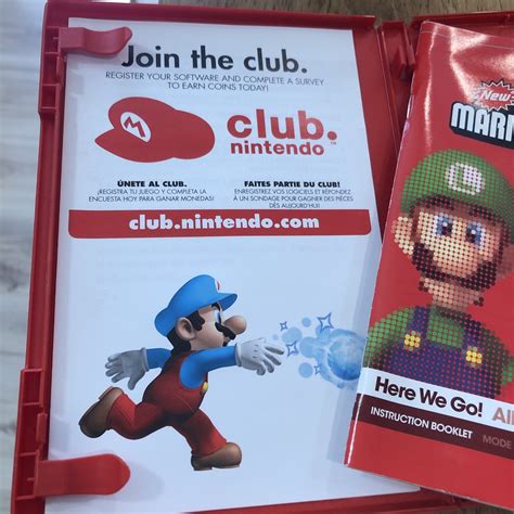 New Super Mario Bros Wii Nintendo Wii 2009 Tested Manual