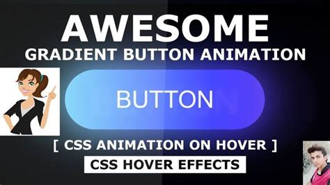 Glowing Gradient Button Animation Effects On Hover Using Html And Css