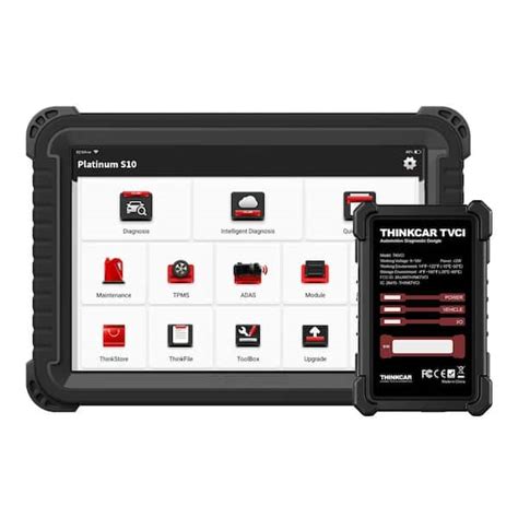 Thinkcar Obd2 Scanner Diagnostic Tool Car Code Reader Reset Platinum S10 Canfd 301030041 The