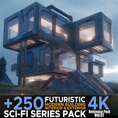Sci Fi Building Interior