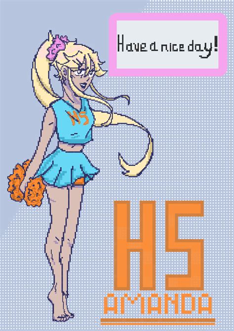 Иллюстрация ОС для пиксельной игры в стиле персонажи