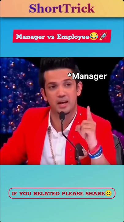 Manager Vs Employee 😂developer Softwaredeveloper Tester Coding Viral Funny Programmer