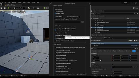 Unreal Engine Will Not Export Usd Connectors Nvidia Developer Forums