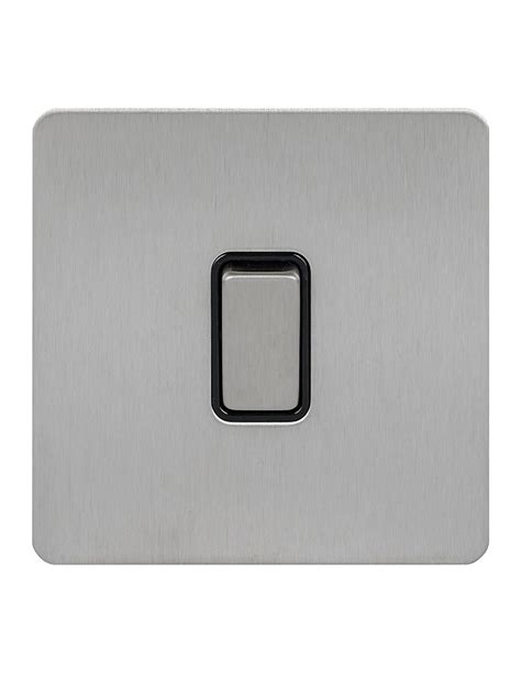SCB S L SCAME MODERNA SINGLE SWITCH CHROME SCB S L SCAME MODERNA SINGLE SWITCH CHROME