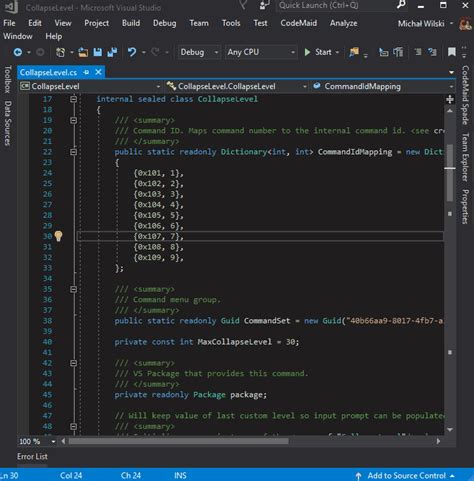 Collapse Level Visual Studio Marketplace