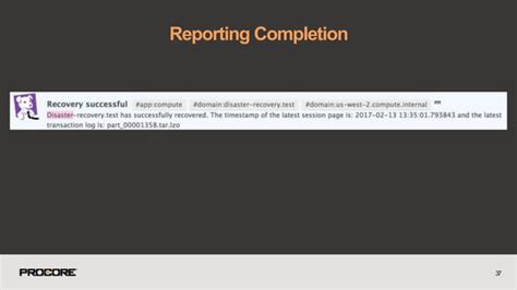 Automating Disaster Recovery Postgresql Ppt