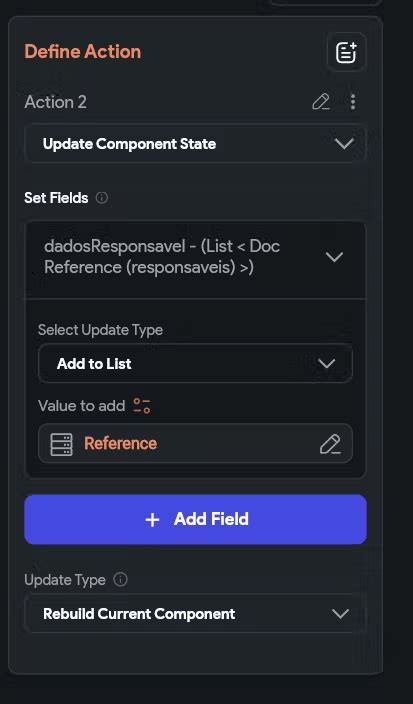 assigning a document reference to a list in flutterflow r flutterflow