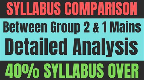 Tnpsc Group 2 And Group 1 Syllabus Stay Updated Tnpsc