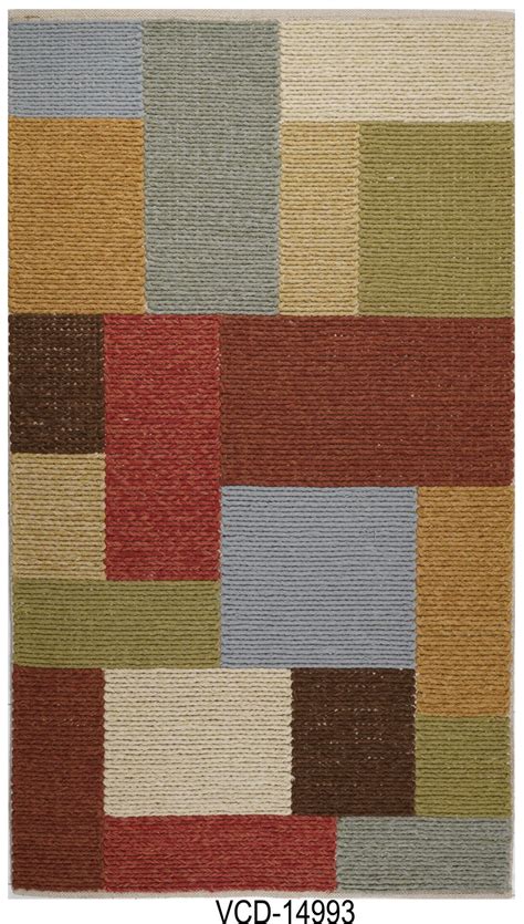 Hand Woven Woolen Rug Mirzapur Qaleen