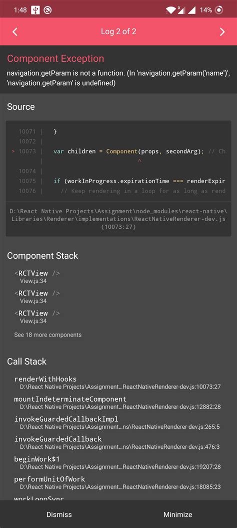How Can I Resolve This Can Someone Help Me With The Solution R Reactnative