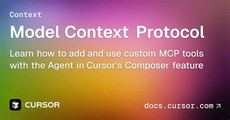 Revolutionize Your Coding Workflow With Mcp And Cursor Integration