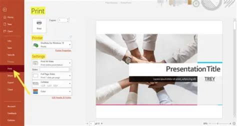 How To Print A Powerpoint Presentation Slides Notes Handouts