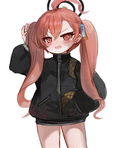 Dokomon Neru Blue Archive Blue Archive Commentary Request Highres Girl Ahoge Alternate