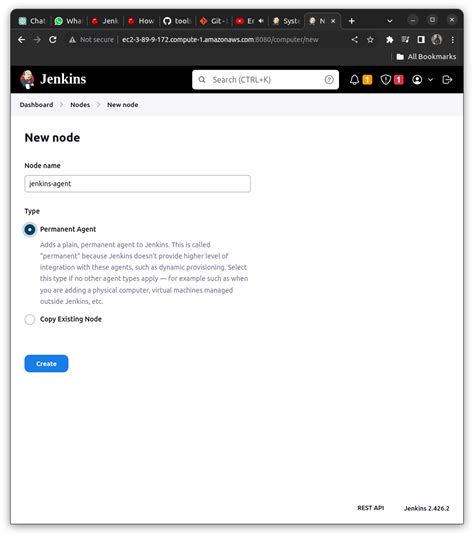 Setting Up Jenkins Agent Using Ssh