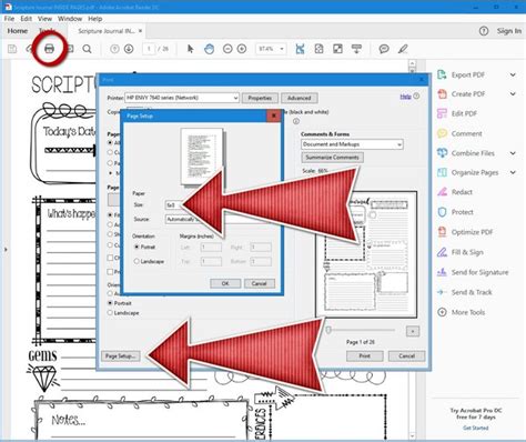 How To RESIZE A PDF PRINT SMALLER Home My Computer Is My Canvas