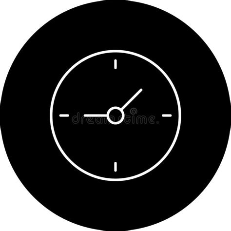 Clock Icon Hour Marker Am Pm Clock Watch Vector Symbol Stock Vector