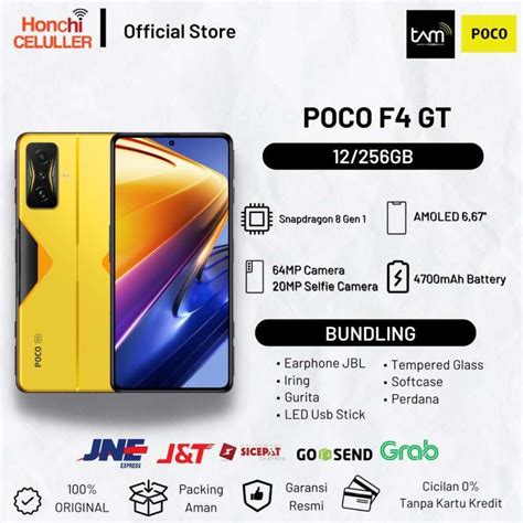 Jual Xiaomi Poco F Gt Gb Garansi Resmi Poco Indonesia Tam Original F G Gb Non