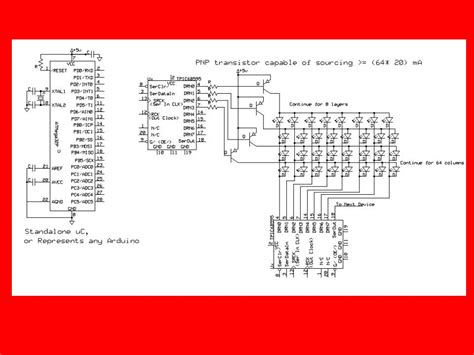 8x8x8 Multiplexed Led Cube With An Arduino Mega 2560 Leds And Multiplexing Arduino Forum