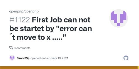 first job can not be startet by error can´t move to x · issue 1122 · openpnp openpnp
