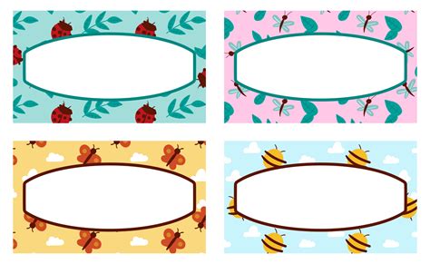 Blank Name Tags To Print
