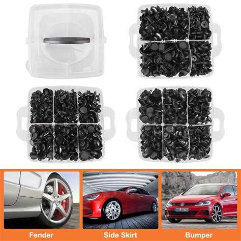 Mixed Auto Fastener Clip Car Body Push Retainer Pi Grandado
