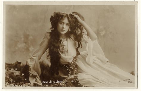 Beautiful Stage Actress Julia James The Cabinet Card Gallery