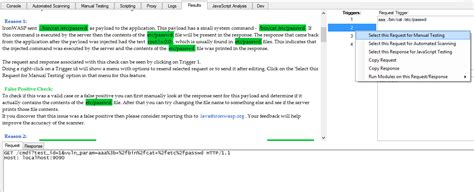 Ironwasp Open Source Advanced Web Security Testing Platform False