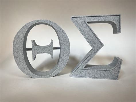 Greek Alphabet Letters 3D Printed Etsy