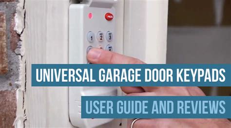 Garage Door Clicker All About Garage Door Clickers And Garage Door Keypads