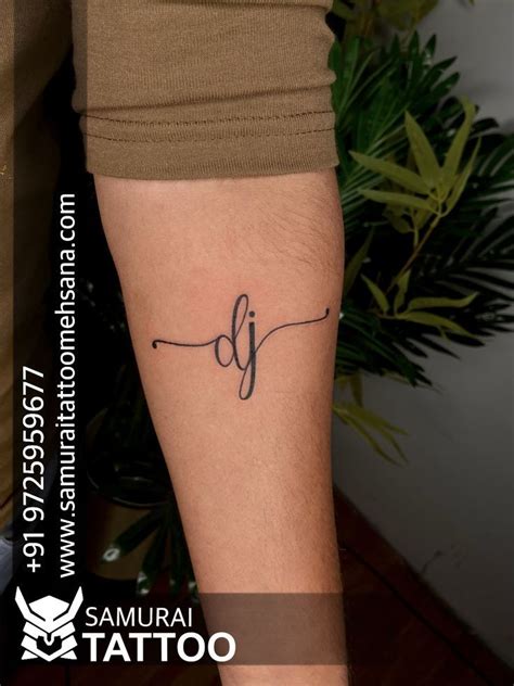 Dj Font Tattoo Dj Logo Dj Logo Tattoo Dj Tattoo Design Dj Tattoo