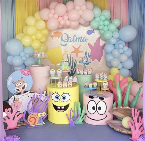 104 Ideas De Decoración De Bob Esponja Para Cumpleaños Artofit