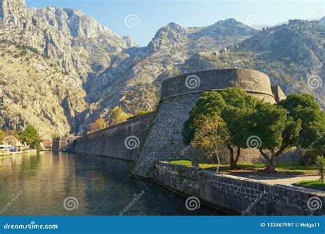 Montenegro Old Town Of Kotor Unesco World Heritage Site View Of