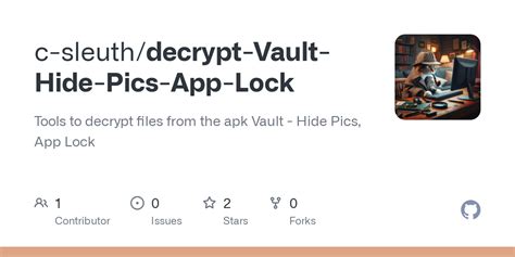 Github C Sleuthdecrypt Vault Hide Pics App Lock Tools To Decrypt