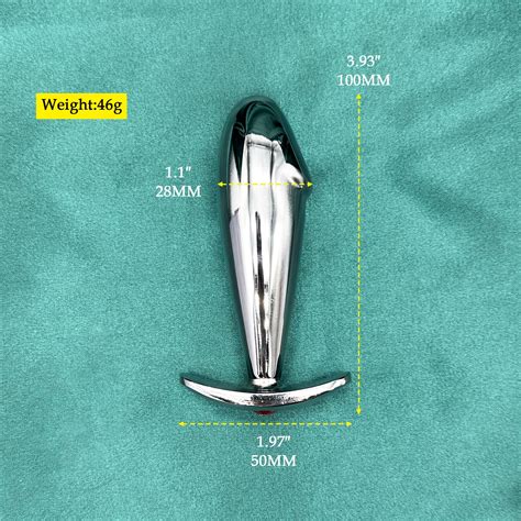 Penis Shaped Anal Plug Anal Plug Bdsm Anal Sex Toy Metal Analplug