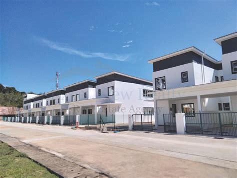 Double Storey Terrace House Three Storey Terrace House At Sungai Akar Excel View Realty