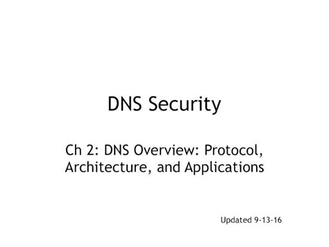 pdf cnit 40 2 dns protocol and architecture dokumen tips