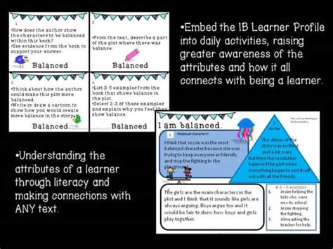 Ib Pyp Learner Profile Reading Skills Task Cards By Susan Powers