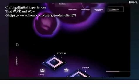 Interactive 3d Animated Wordpress Website Design Shopify 3d Spline