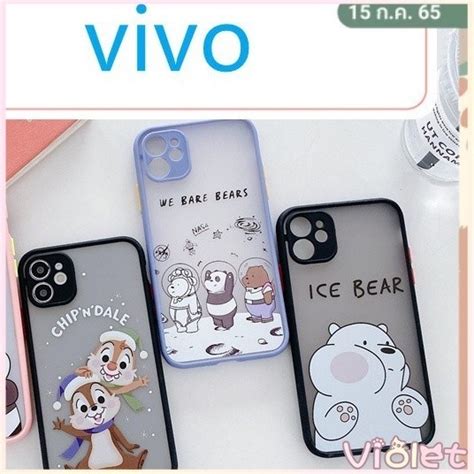 เคสขอบสี เคส Vivo S1pro Y11 Y12 Y17 Y15 Y19 Y91 Y91i U1 Y95 V19 Y85 V9