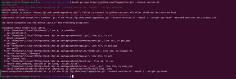 Not Able To Install App Hrms 15 Frappe Hr Frappe Forum