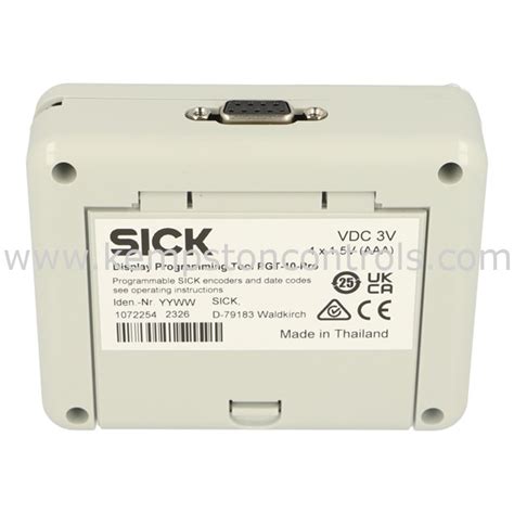 Sick PGT 10 PRO SICK PROGRAMMING TOOL FOR SICK DFS60 DFV60 AFS AFM60