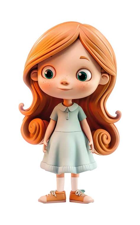 دانلود طرح دختر مو بلند زیبا