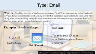 Unit2 1 Typesof Digitaltools PPT