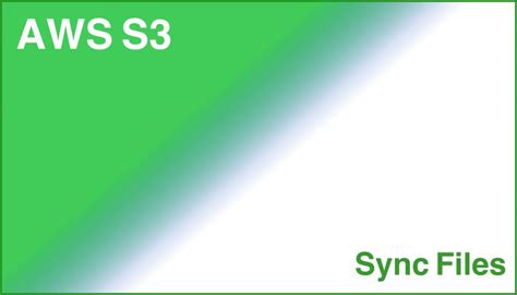 How To Sync Files From S3 Bucket With AWS CLI Tech Dev Pillar
